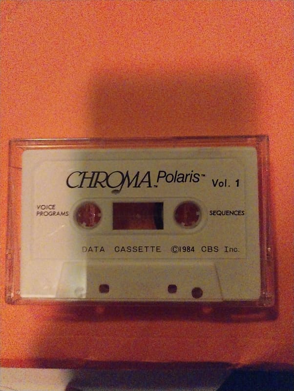 Chroma Polaris 1984 - Cassette Tape Factory Voice programs | Reverb
