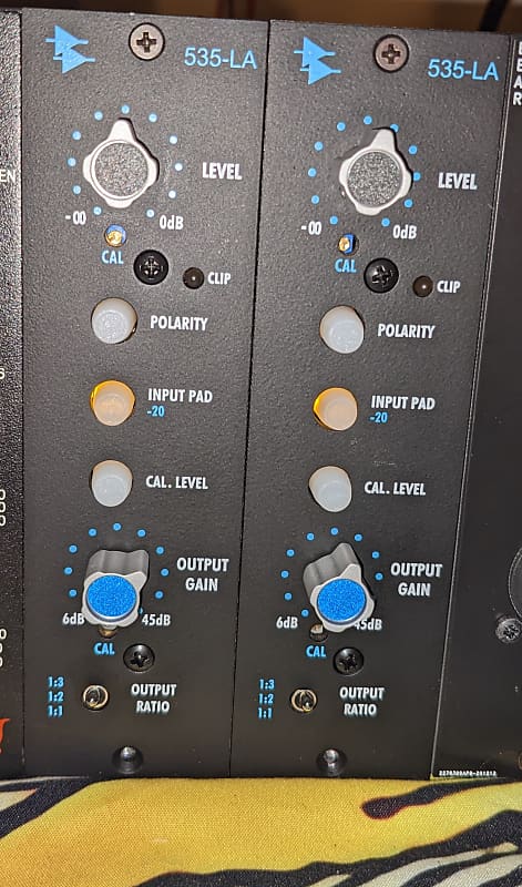 A PAIR of API 535-LA Discrete Line Amplifier's | Reverb