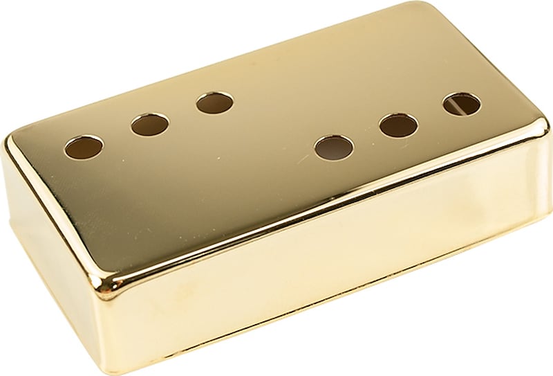 WD Metal Open Humbucker Pickup Cover Gold 3 x 3 (10) | Reverb