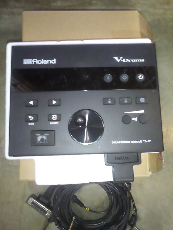 Roland TD-07 Drum Sound Module Controller + All Interconnect- | Reverb