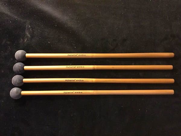 Rohema Percussion - Percussion Mallets Med. Rubber 25MM Ball | Reverb