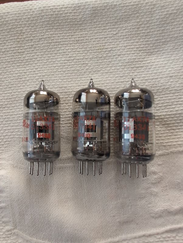 Three Fender 12ax7 from the 90s -- China | Reverb