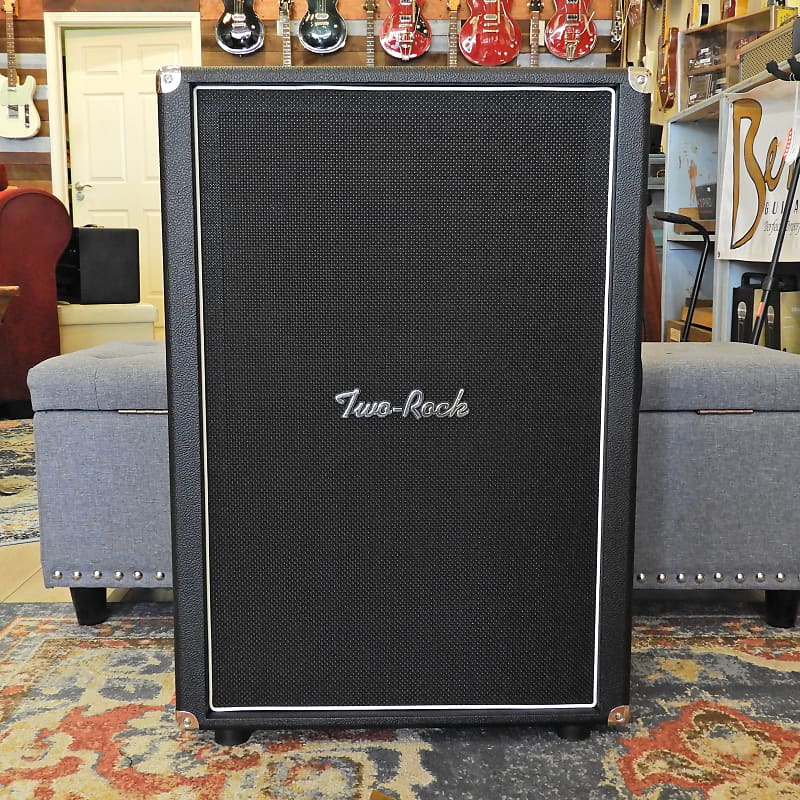 Two Rock 2X12 Vertical Cabinet - Black | Reverb