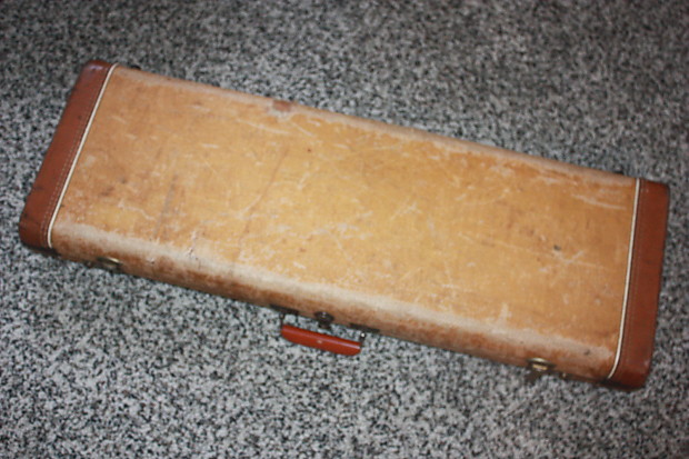 Fender Stringmaster 1950's hard case lap steel guitar Champ | Reverb
