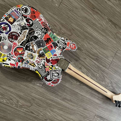 STICKER BOMB - PARTSCASTER - TELECASTER DELUXE | Reverb