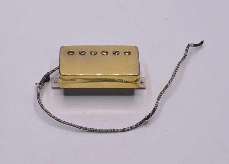 Bare Knuckle MULE Neck Pickup Humbucker ~Aged GOLD~ Gibson | Reverb