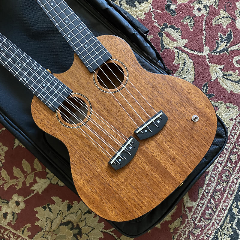 Kmise MI3229 Double Neck 4/8-String Tenor Ukulele | Reverb UK