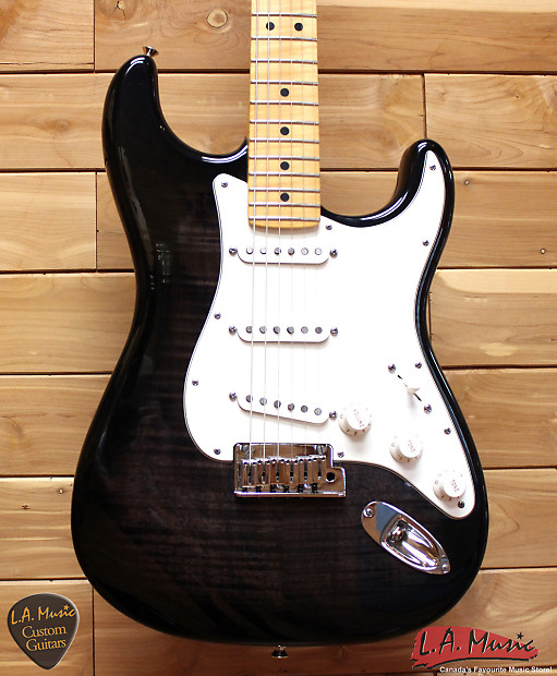 Fender Custom Shop 2013 Custom Deluxe Stratocaster Ebony | Reverb