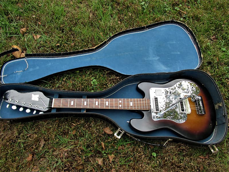 Kent Lido Guitar, Model #531, 1960's, Japan, Sunburst All | Reverb