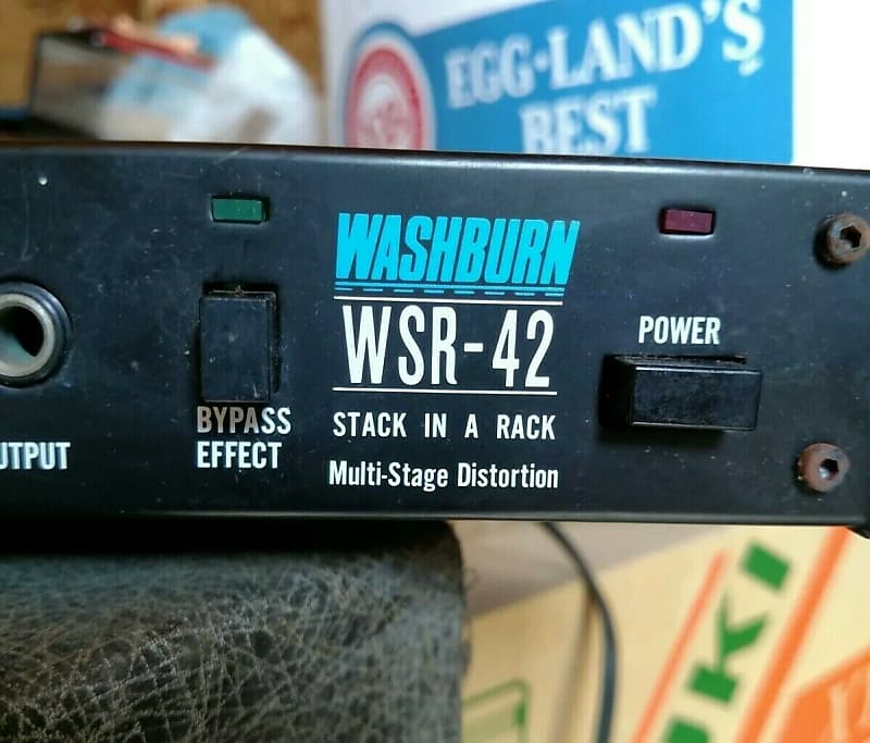 Washburn WSR-42 STACK IN A RACK Multistage Distortion 1980s | Reverb