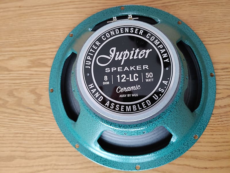 Jupiter 12-LC 50 watt 12" 8 ohm Speaker, Mint, 2023 | Reverb