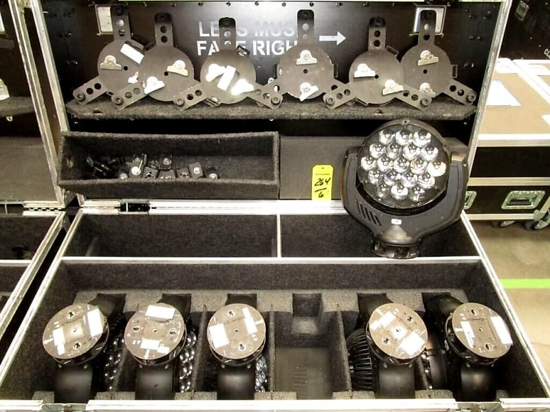 GLP Impression X4 LED Moving Head Lights With Case (LOT OF | Reverb