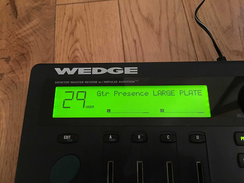 Alesis Wedge Desktop Master Reverb Final Call | Reverb