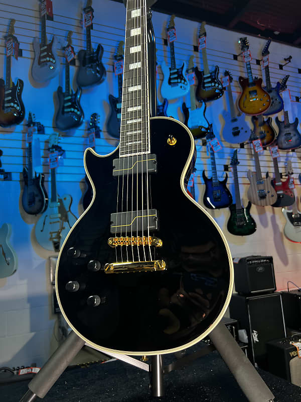 Epiphone 7-string Matt Heafy Les Paul Custom Origins | Reverb