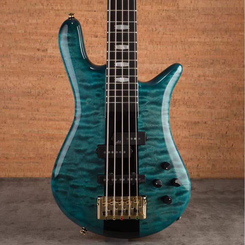 Spector Euro5 LT 5-String Bass Guitar - Teal Glow - | Reverb