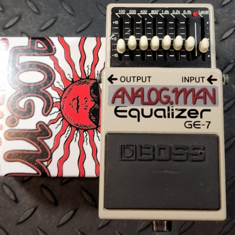 Analogman Boss GE-7 Graphic Equalizer Pro Mod EQ Taiwan | Reverb UK