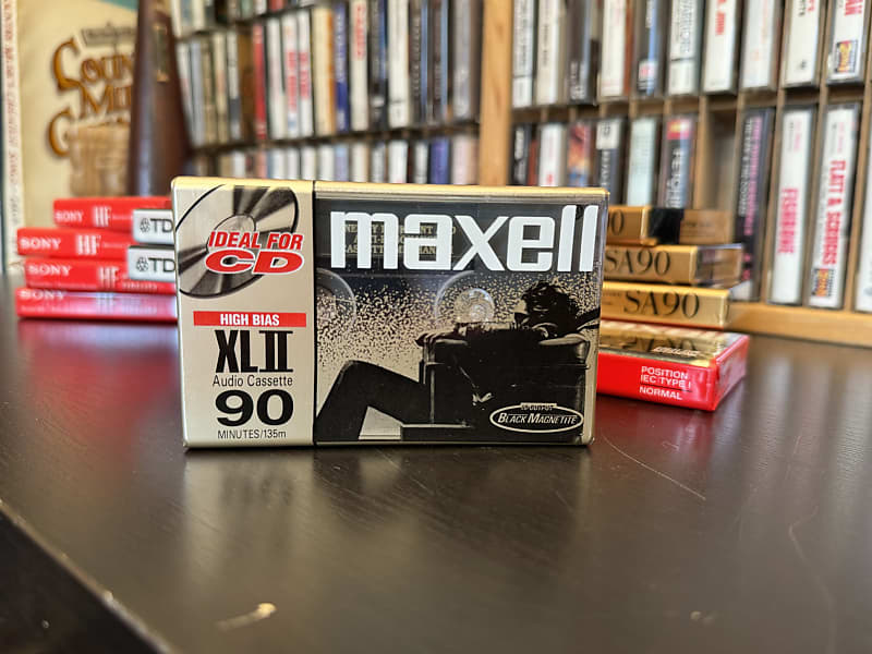 Maxell XLII 90 Minute High Bias Cassette | Reverb