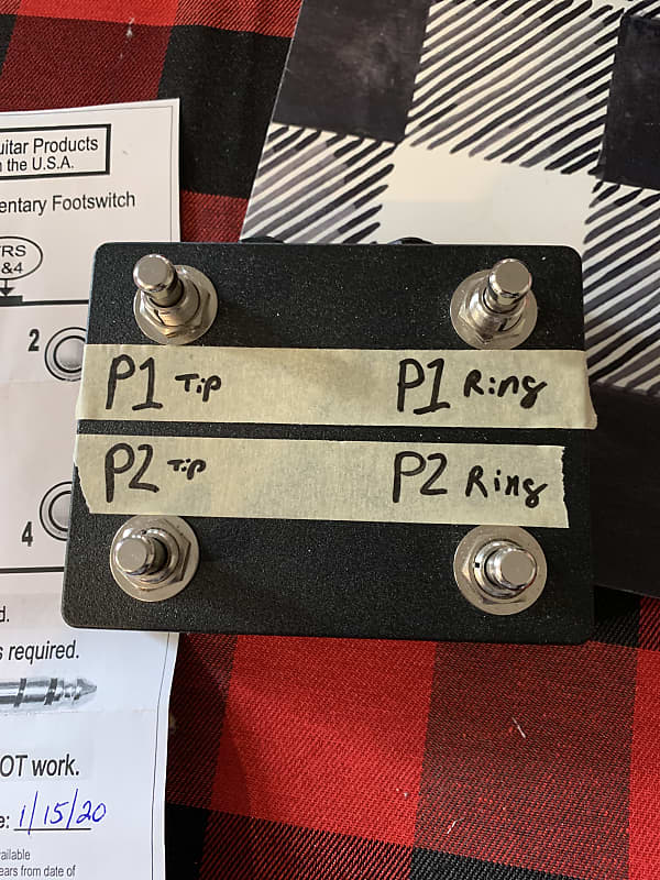 Kemper Profiler Switch (Newkirk Momentary Switch) | Reverb