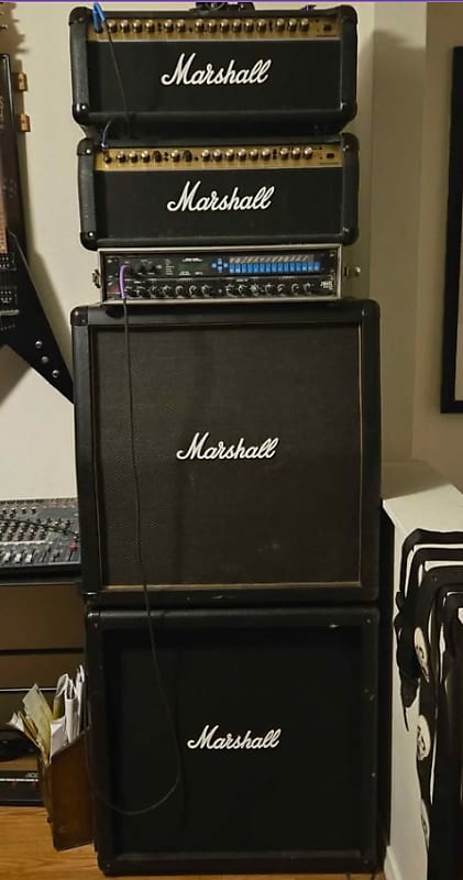 Dual Marshall VS100 + ADA MP2 Pre amp | Reverb