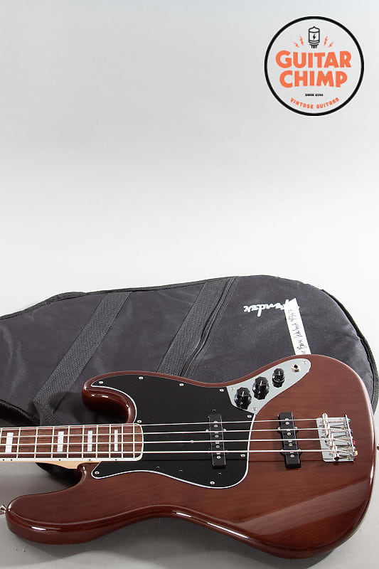 Fender Japan FSR Traditional II '70s Jazz Bass 2024 - Walnut | Reverb