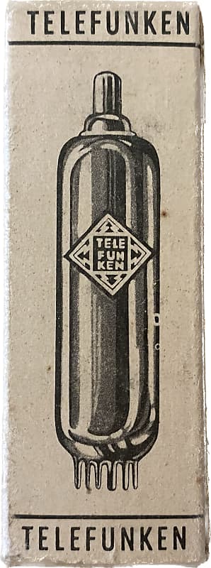 Telefunken V72 V76 Microphone Preamp NOS NIB Single Tube | Reverb