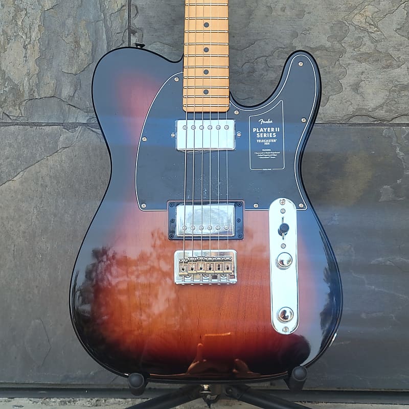 Fender Player II Telecaster® HH, Maple Fingerboard, 3-Color | Reverb