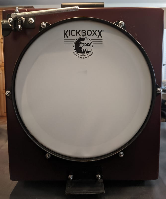 LIKE NEW: Toca Percussion TKSDS Kickboxx Suitcase Travel Drum | Reverb