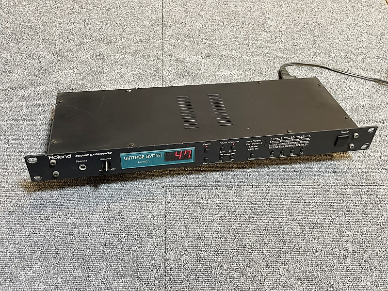 Roland M-VS1 Vintage Rack synthesizer | Reverb