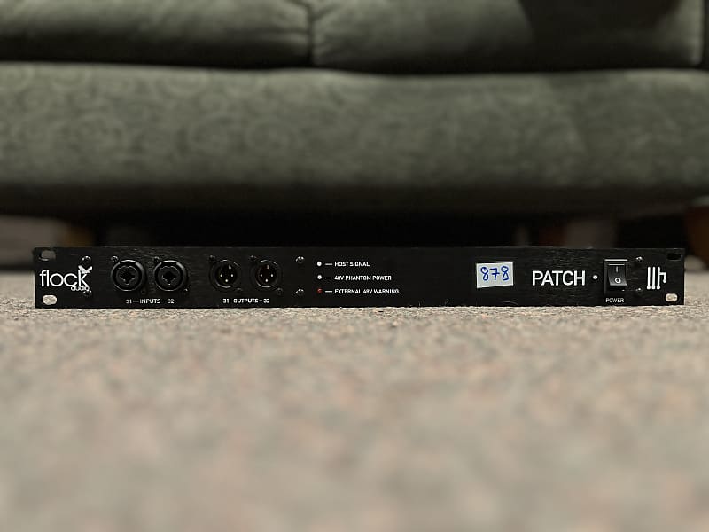 Flock Audio Patch | 64-point Digitally Controlled Analog | Reverb