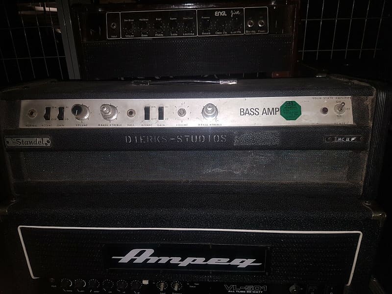 70's STANDEL BASS PREAMP VINTAGE | Reverb