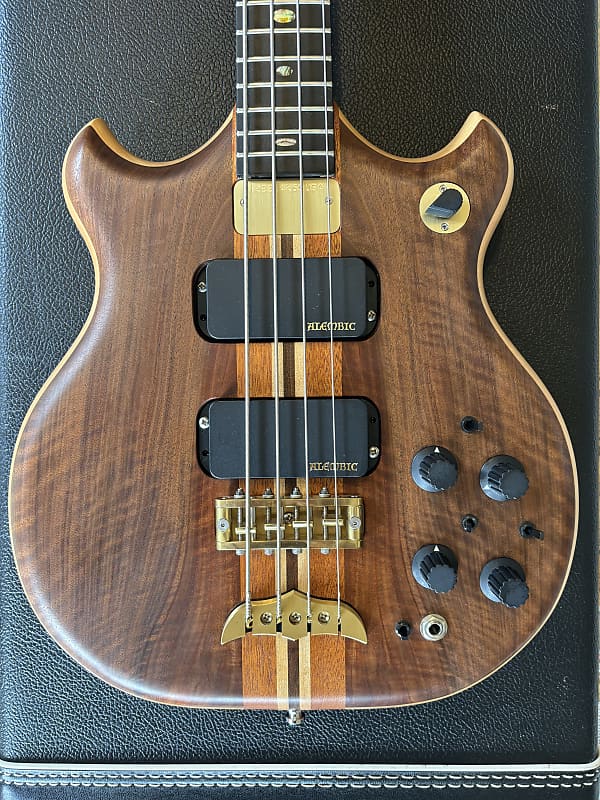 Alembic Stanley Clarke BBSB4 Brown Bass Short Scale 2012 | Reverb UK