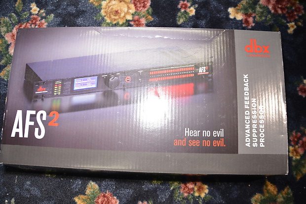dbx AFS2 Advanced Feedback Suppression Processor (2-channel) | Reverb