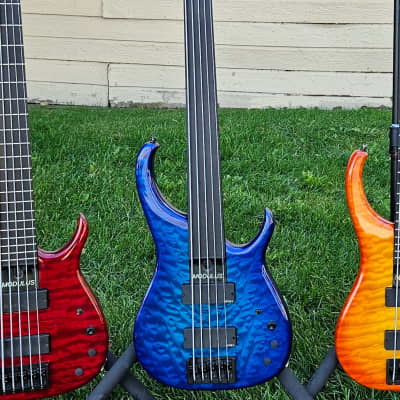 Modulus Quantum 5 5-String Bass Guitar, Q5, Graphite Neck | Reverb