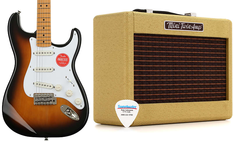 Squier Classic Vibe '50s Stratocaster - 2-Color Sunburst | Reverb