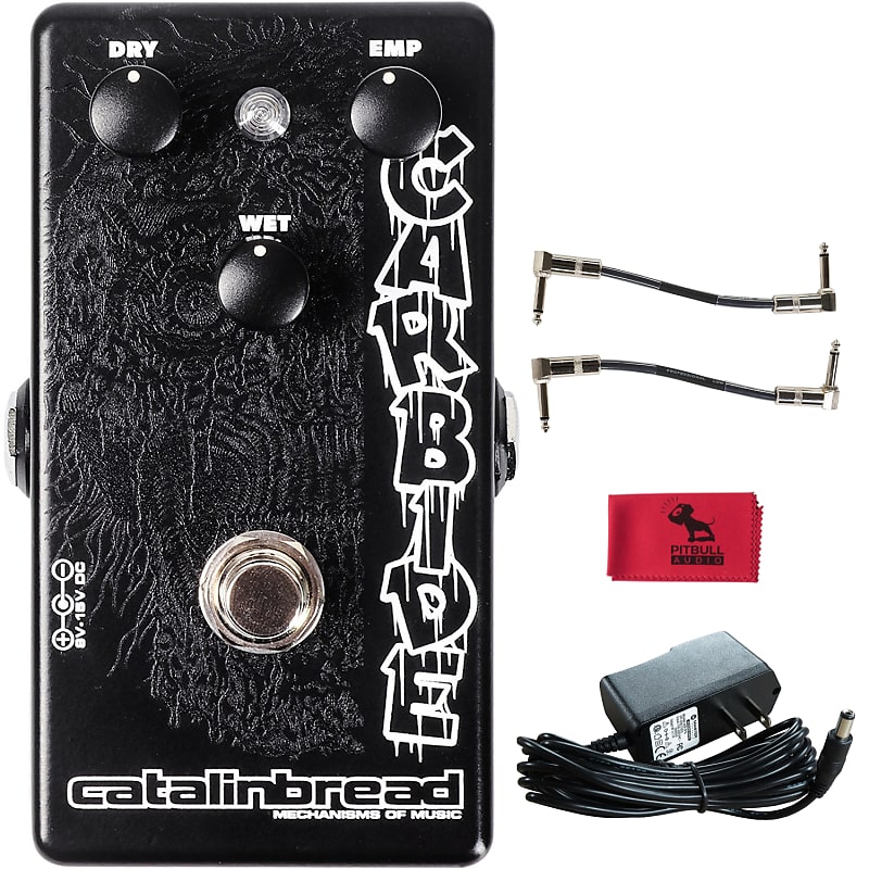 Catalinbread Carbide Distortion Pedal w/ Power Supply, Patch | Reverb