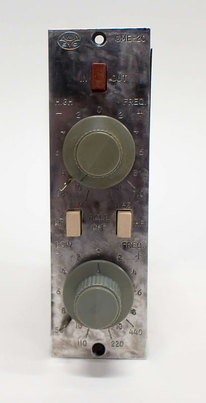 Melcor GME-20 API Precursor Rack Equalizer EQ - Vintage | Reverb UK