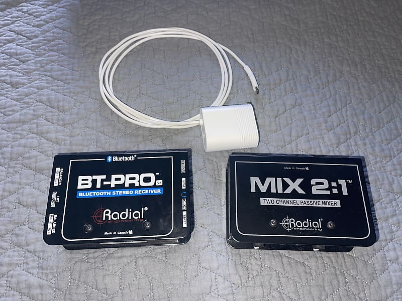 Radial BT-Pro v2 & Mix 2:1 2023 - Black | Reverb