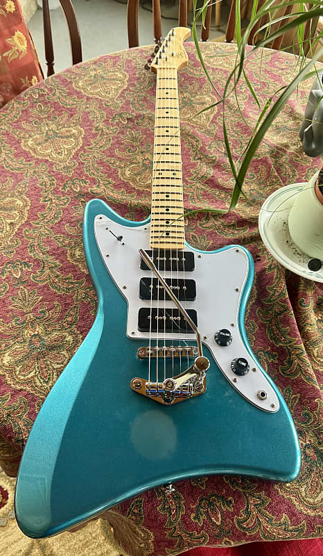 SX Liquid surf P90 2000 - LPB with trem/roller bridge | Reverb