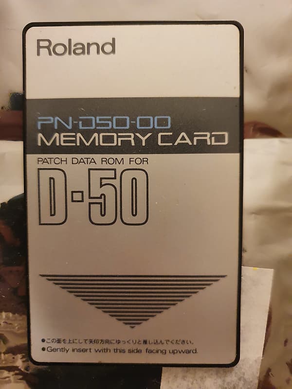 Roland PN-D50-00 Patch Memory Card | Reverb