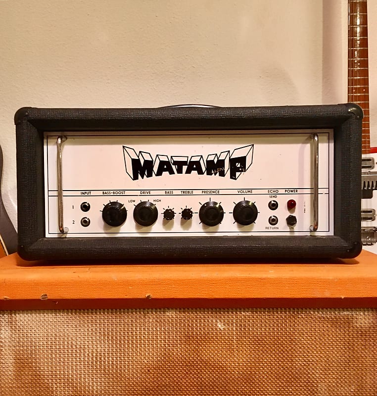 Matamp GT-100 c 1970s Black | Reverb UK