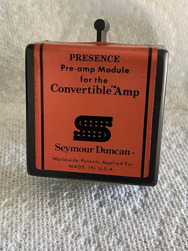Seymour Duncan 'Presence' Tube Preamp Module for Convertible | Reverb