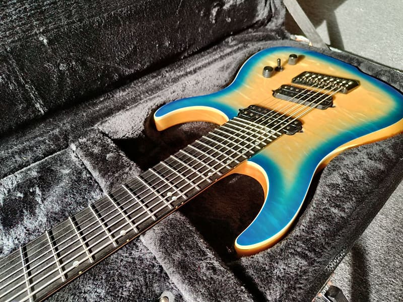 Ormsby Hype GTR 8 string Multiscale - Blue Burst | Reverb