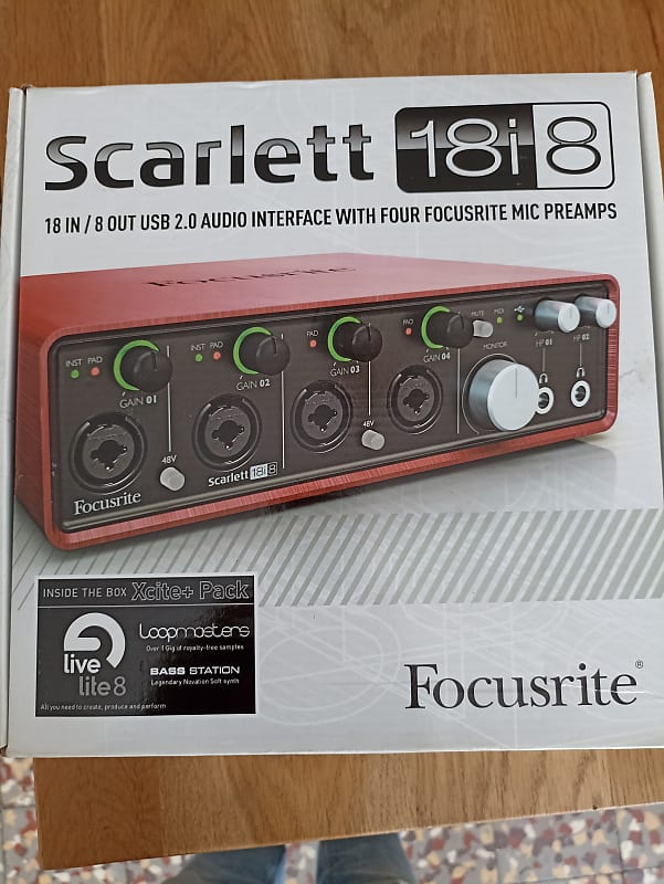 Focusrite Scarlett 18i8 USB 2.0 Audio Interface 2013 - 2016 - | Reverb