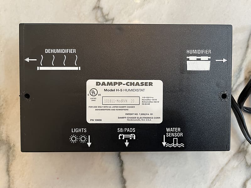 DAMPP-CHASER H-5 HUMIDISTAT H-5 - Black | Reverb