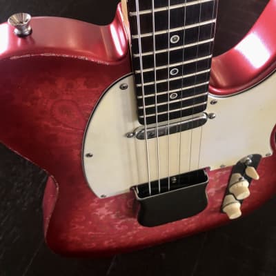 CustomBuild Relic Model T - Red Pink Paisley | Reverb