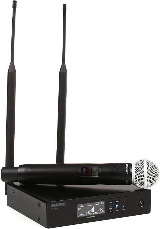 Mint Shure QLXD24/SM58 Wireless Microphone System with SM58 | Reverb