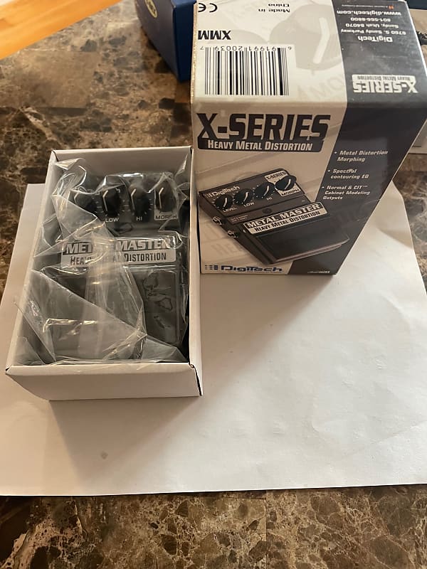 Digitech X Series Heavy Metal Distortion 2010's - Dark Brown | Reverb