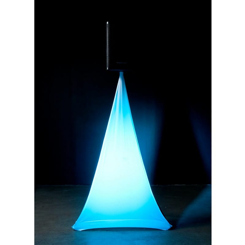 ADJ EVENT STAND SCRIM 3W 3 Sided White Speaker Stand Scrim | Reverb