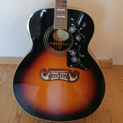 Epiphone EJ 300 VS 2004 - Tobacco Sunburst | Reverb