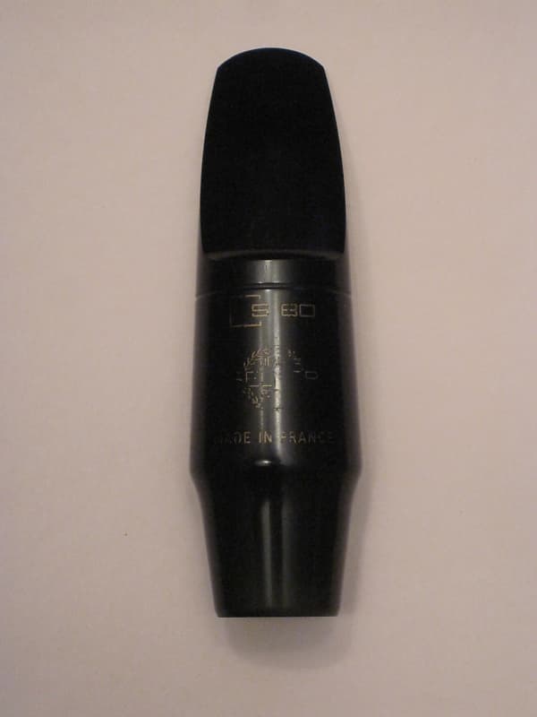 Selmer S-80 Alto Sax Mouthpiece, D opening - Hard Rubber | Reverb